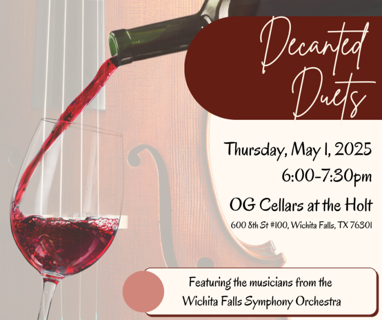 Decanted Duets - Wichita Falls Symphony Orchestra